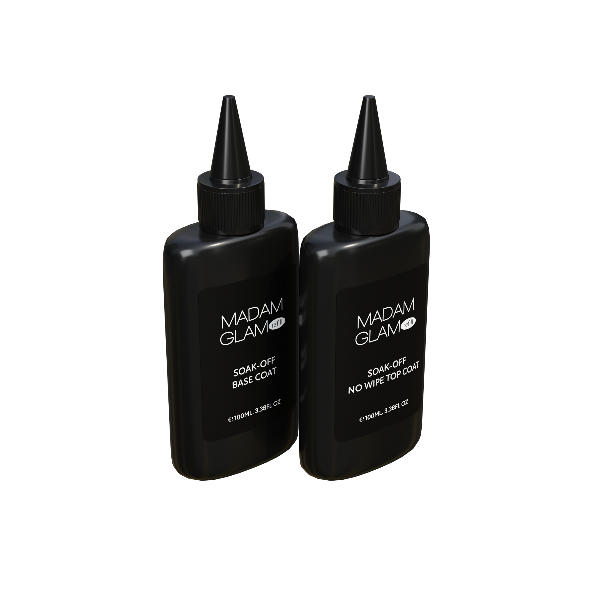 Base & Top Refill Bundle – Madam Glam Pro