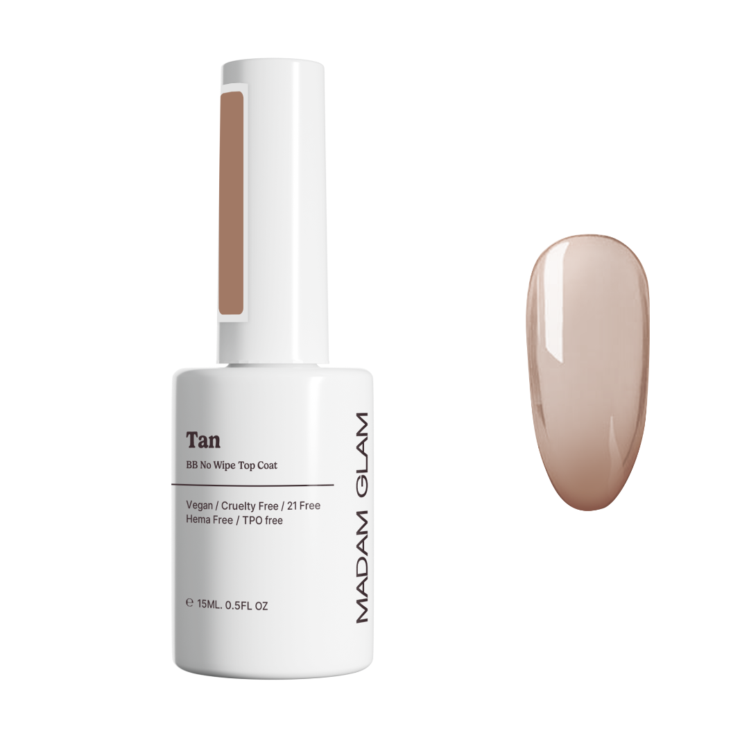 Tan BB No Wipe Top Coat – Madam Glam Pro